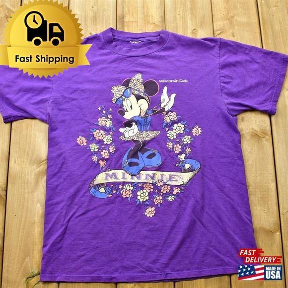 Tops | Retro 9s Minnie Mouse Wisconsin Dells Cartoon Tshirt 90s Tee ...